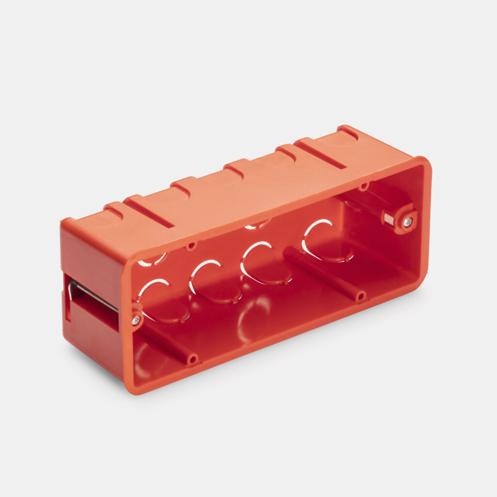 קופסה 6 מודול לגבס + ברגים - Photex